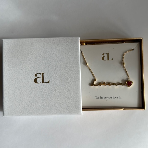 Abbott Lyon | Jewelry | Abbott Lyon Gold Necklace Personalized With ...